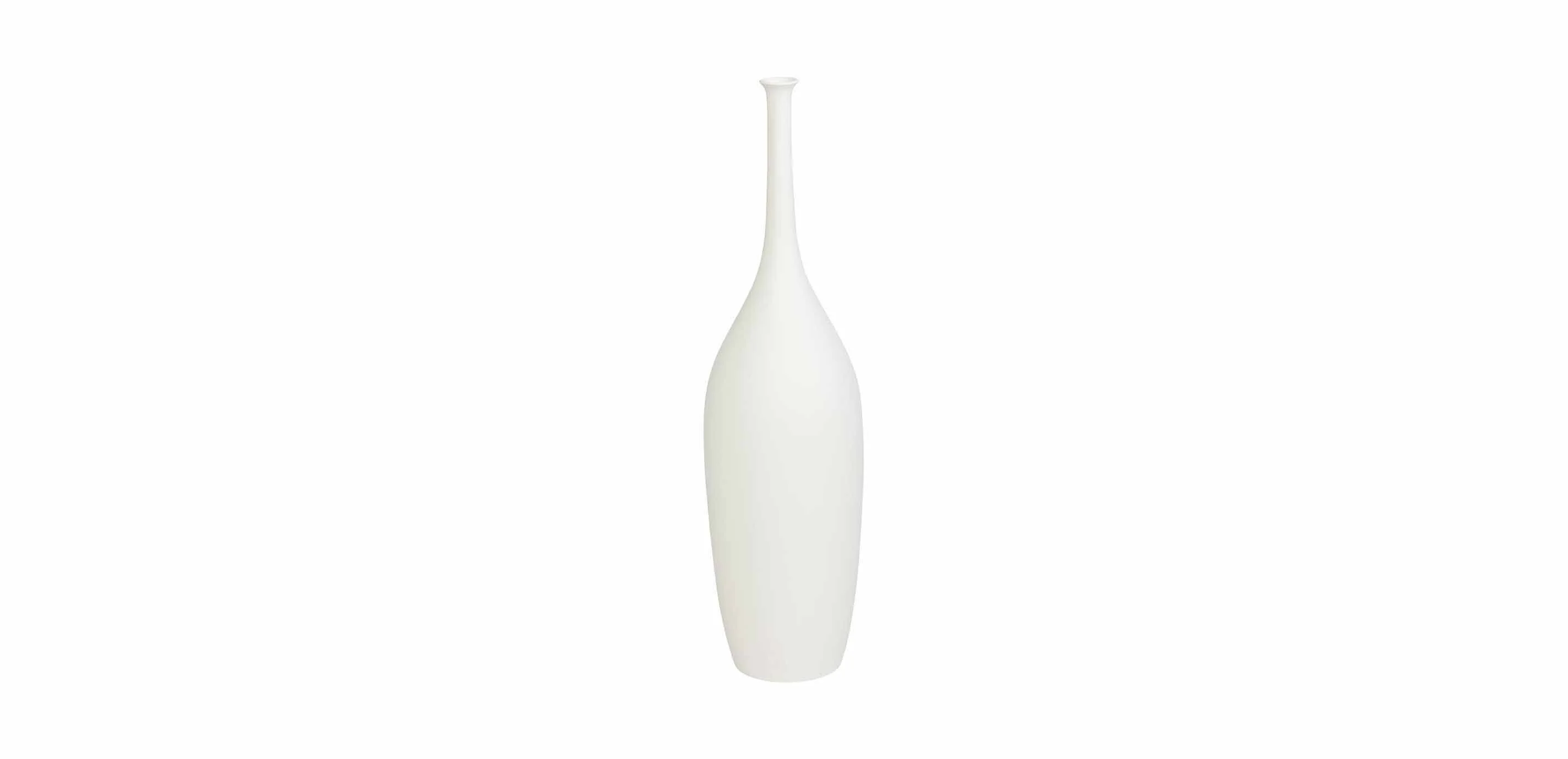 Issa White Vase - Ethan Allen