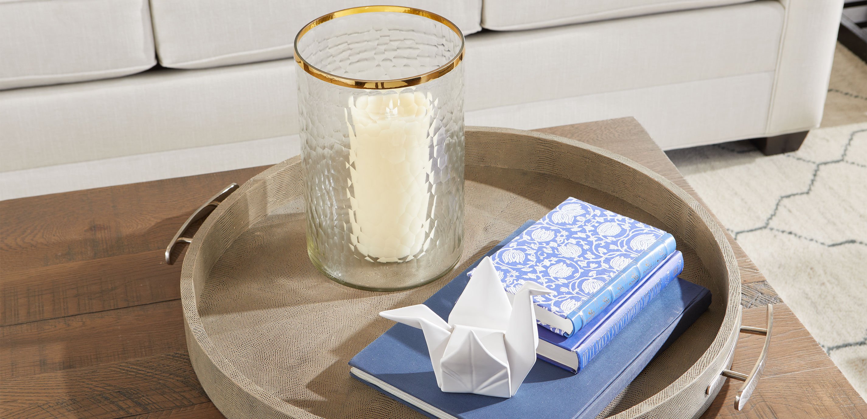 Ceramic Paper Cranes - Ethan Allen